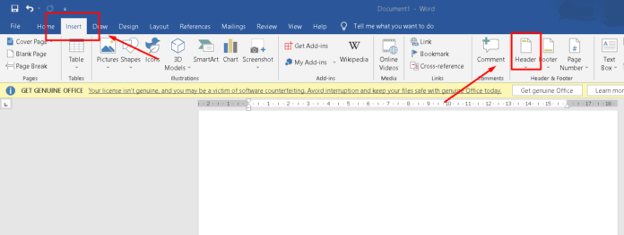 Cara Mengatur Header Hanya Di Halaman Pertama Microsoft Word